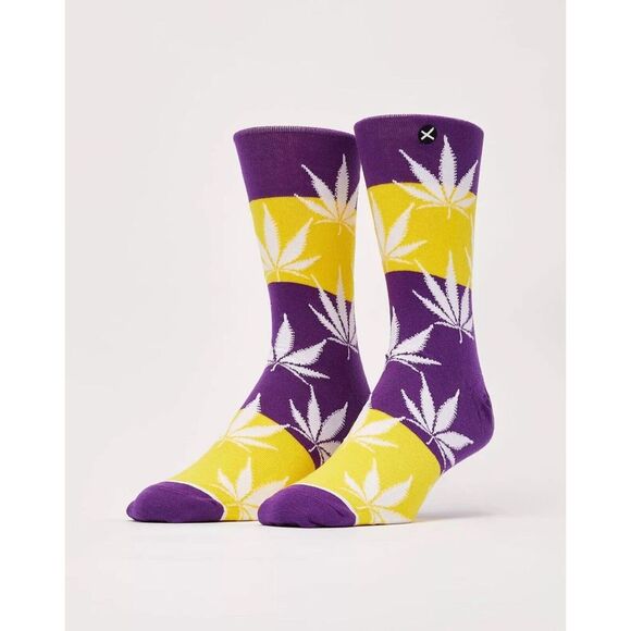 Underwear & Socks | Odd Sox Mens Crew Socks Purple Gold Lakers Colors ...